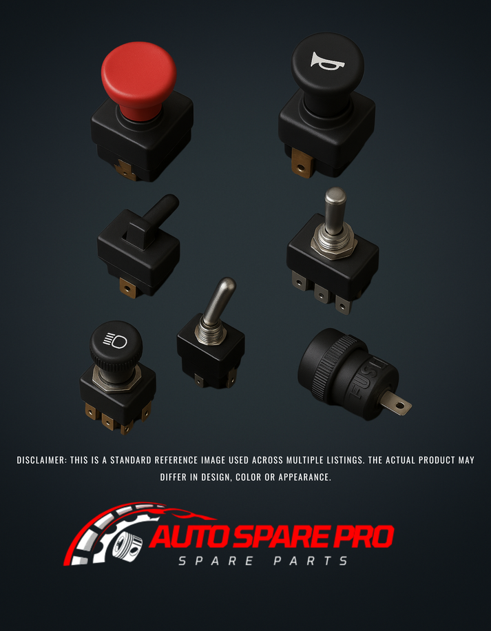 UNIVERSAL SWITCHES - HOOTER BUTTON PLASTIC (5 PER PACK) – Auto Spare Pro